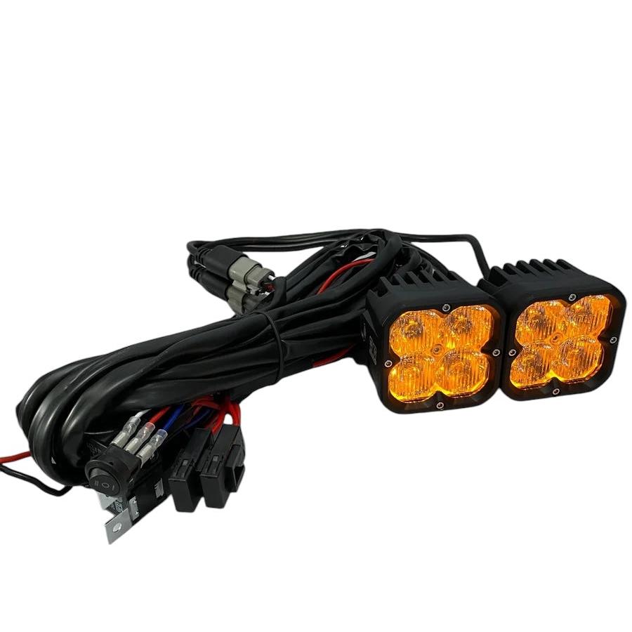 Amber Backlit Race Pod Bundle With Wiring Harness – Ultimate ...
