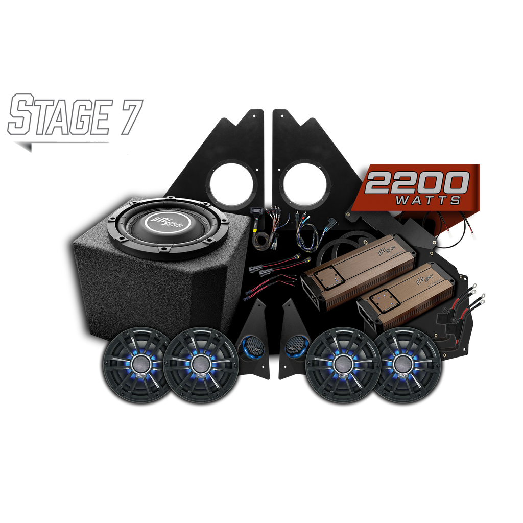 Polaris RZR Ride Command Stage 7 Stereo Kit | Pro Series | UTV Stereo ...