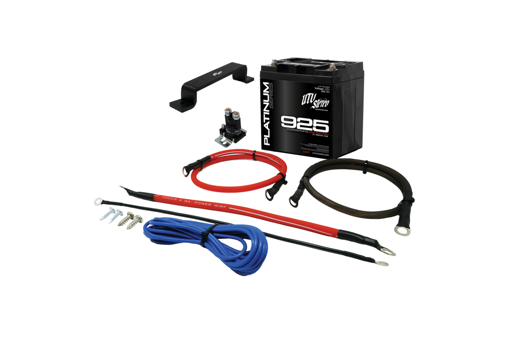 Polaris RZR 2nd Battery Replacement Kit | UTV Stereo – Ultimate ...