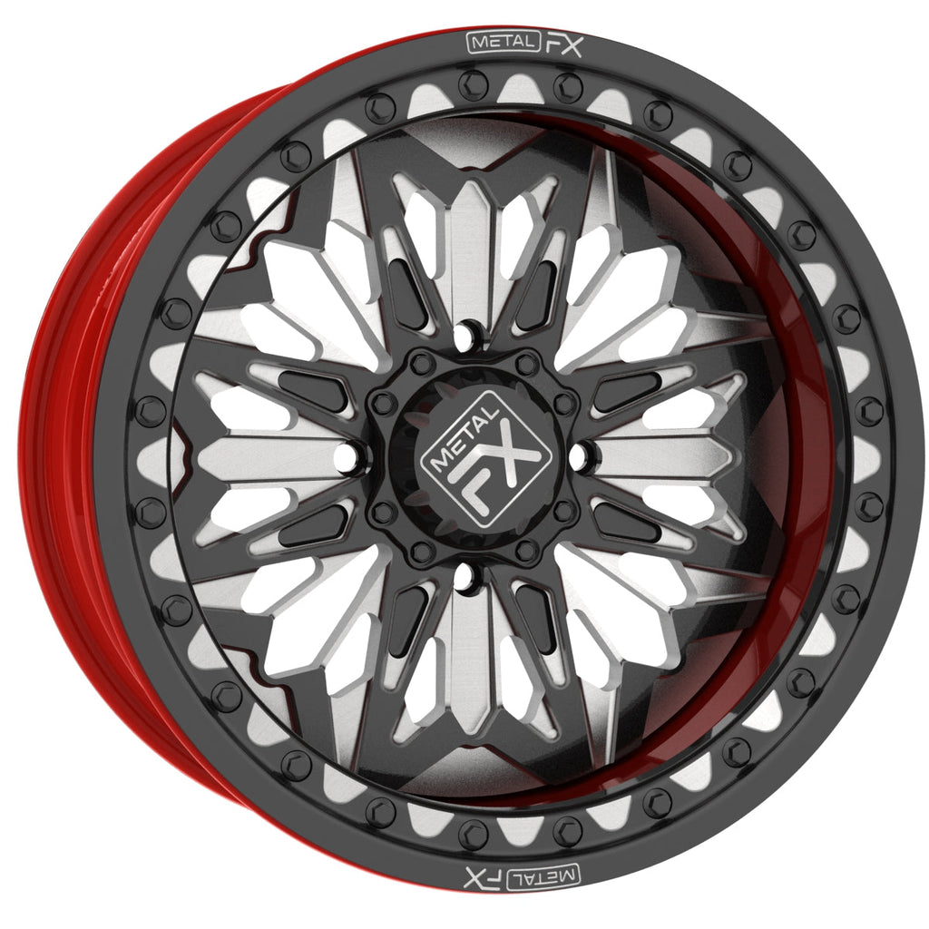 17" Nighthawk - Forged 3-Piece - Beadlock - Custom | Metal FX Offroad ...
