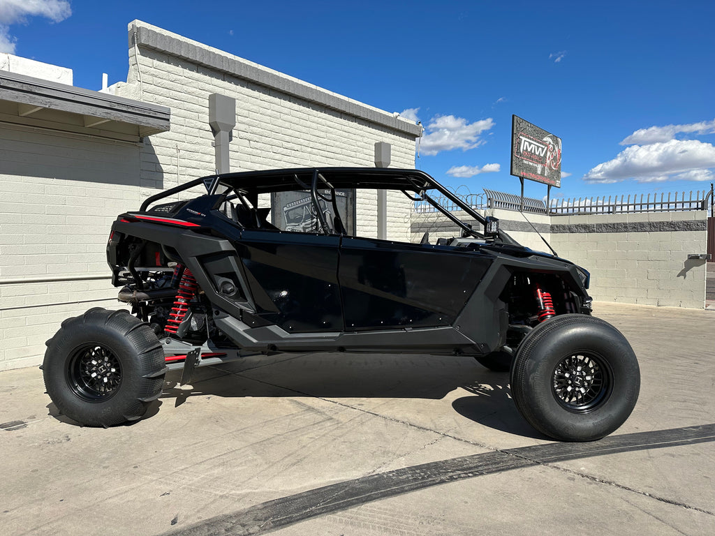 TMW SHORTY RZR Turbo R 4 Seat Cage (fits 2021-2023 Turbo R RZR models ...